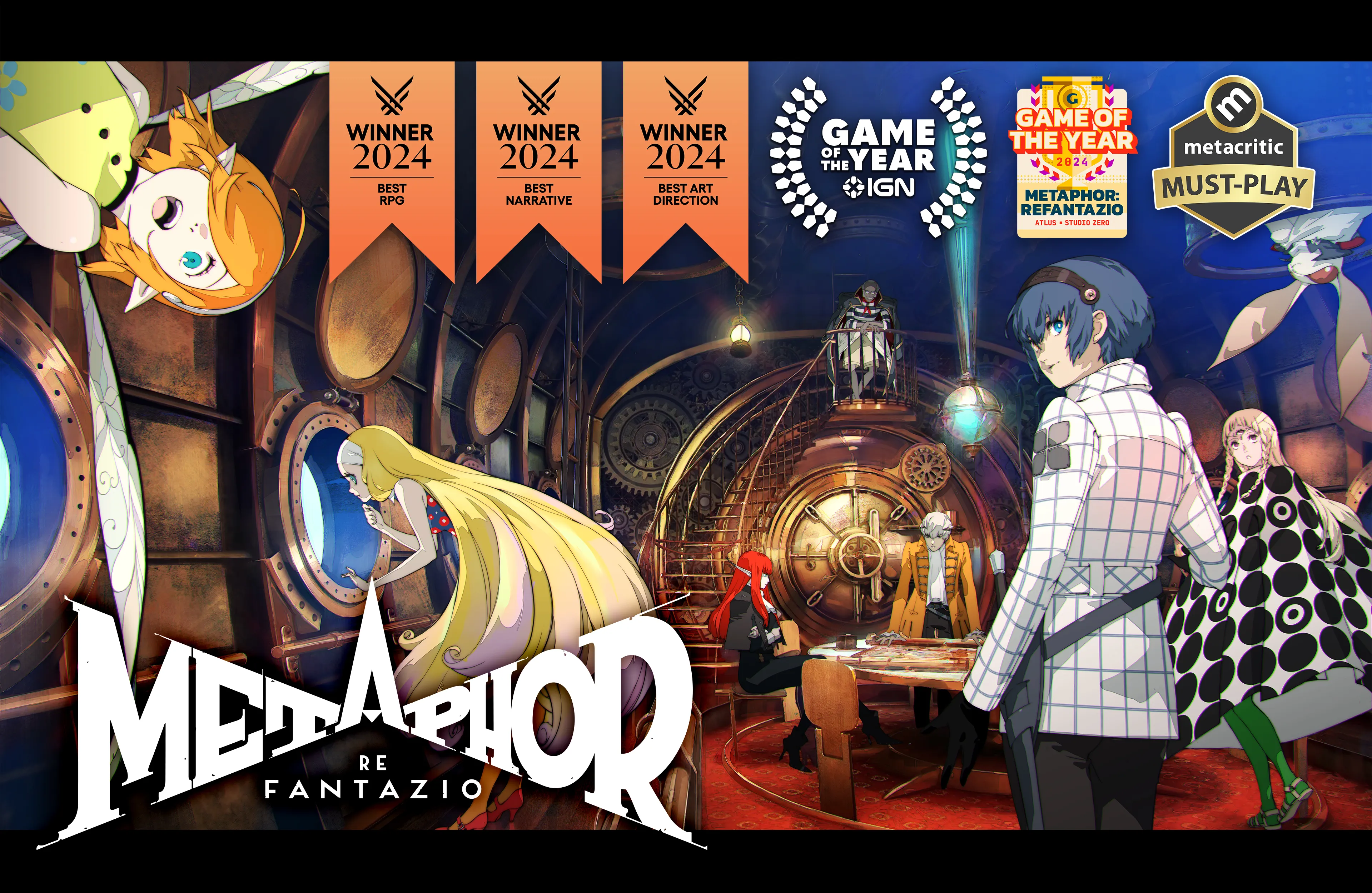 Metaphor: ReFantazio Rounds Out 2024 With Slew of Accolades | SEGA