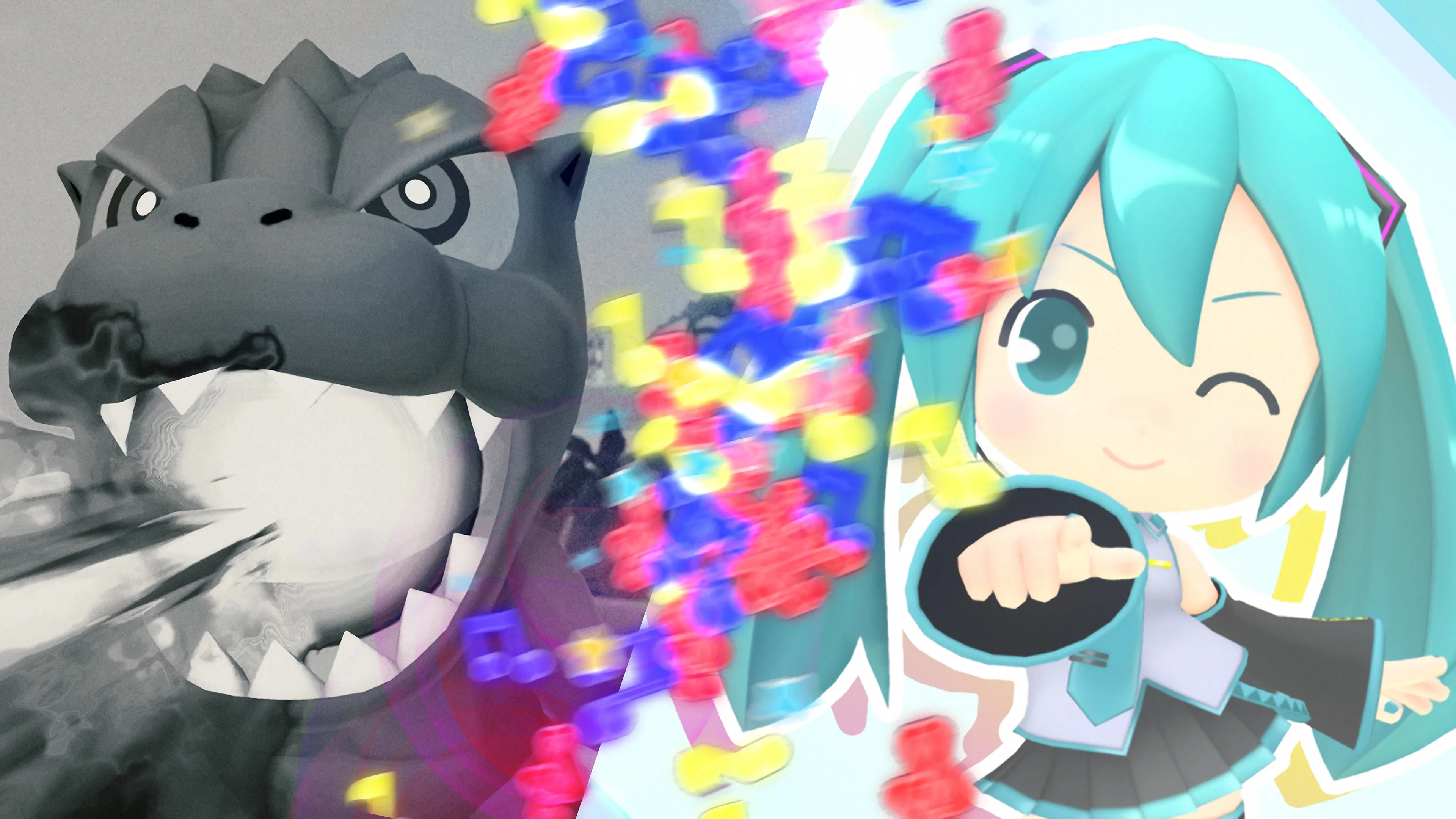 Godzilla and Hatsune Miku Join Super Monkey Ball Banana Rumble | SEGA