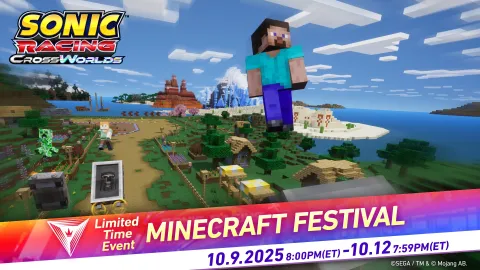MINECRAFT PACK IS AVAILABLE NOW | SEGA